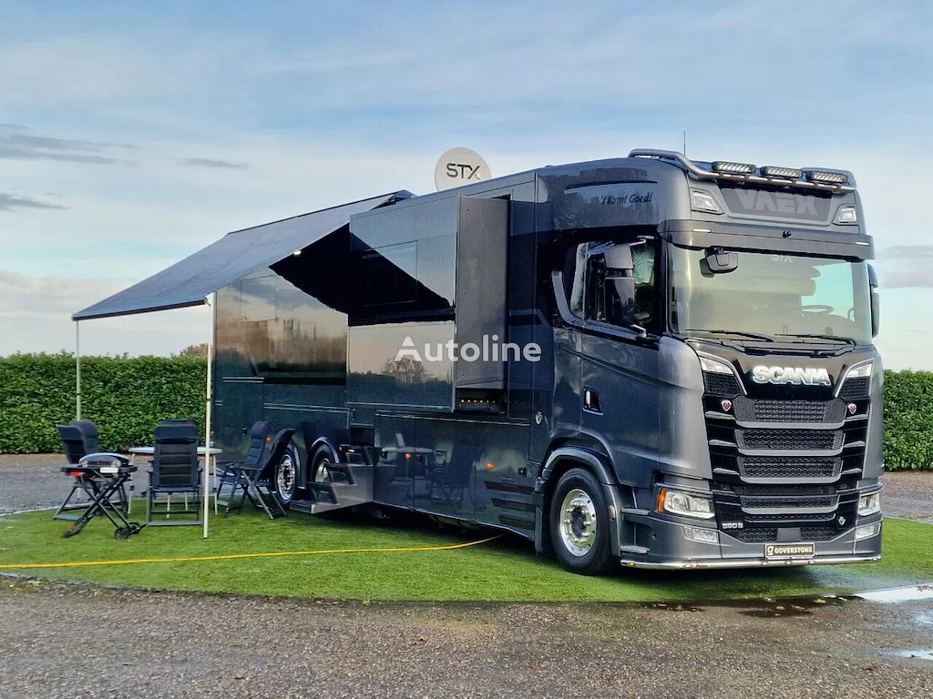 Nova Scania 590S 6x2*4 STX 3x pop out - V8 - Demo/New - Full spec - kuća na točkovima