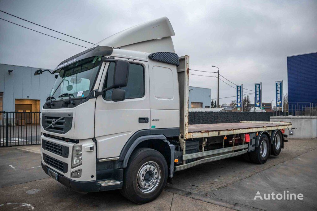 Volvo FM 450-6X2+INTARDER-10 TIRES/PNEUS kamion s ravnom platformom