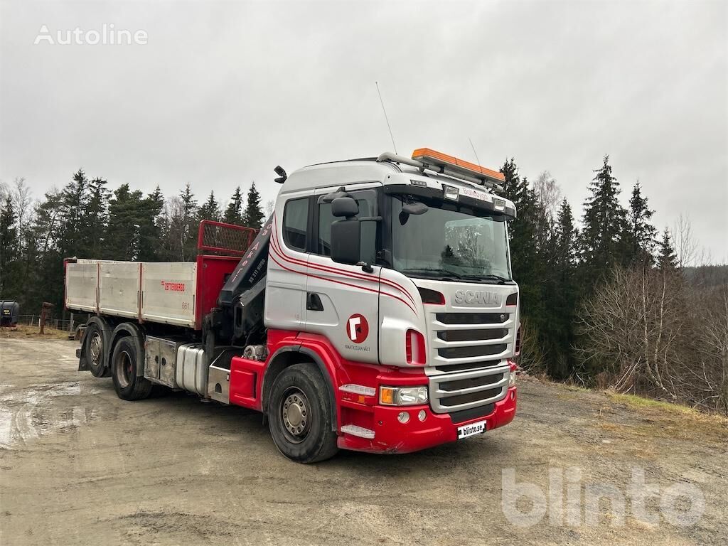 Prodaje se Scania G440LB6X2*4HSA kamion s ravnom platformom na aukciji