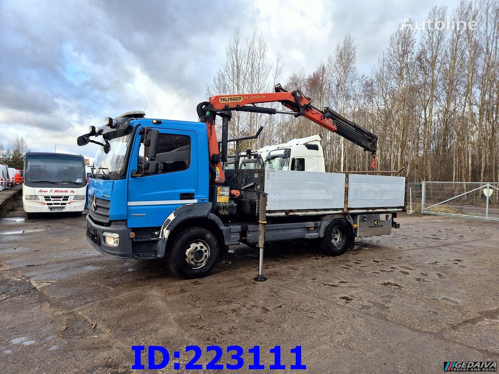 Mercedes-Benz Atego 1630 PK12002-EH kamion s ravnom platformom