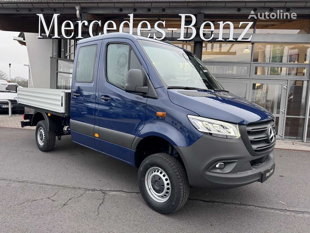 Mercedes-Benz Sprinter 319 CDI 4x4 DoKa Standheiz AHK Klima kamion s ravnom platformom