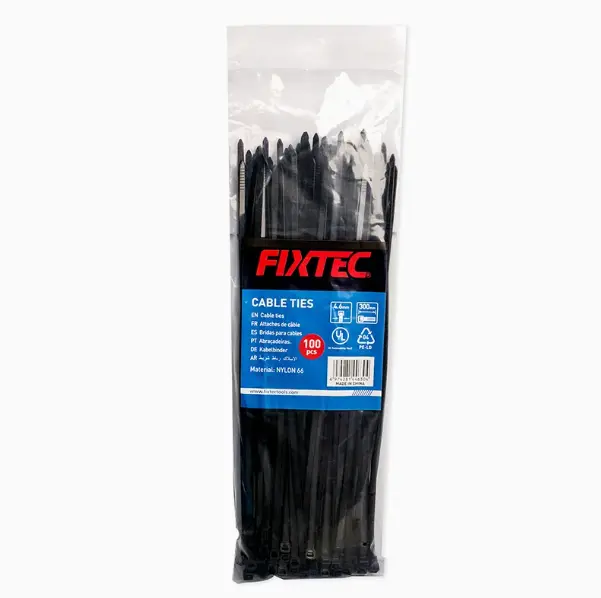 FIXTEC Plastična traka za kablove FHCT36200B, 3.6x200mm