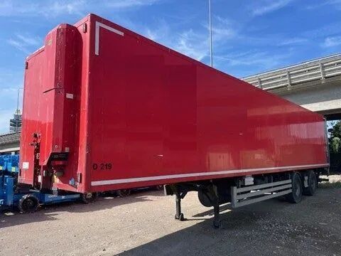 Fliegl LBW 2500 kgs, Thermo king CT 15 cryo tech, CO2 cryogeen koeling poluprikolica hladnjača