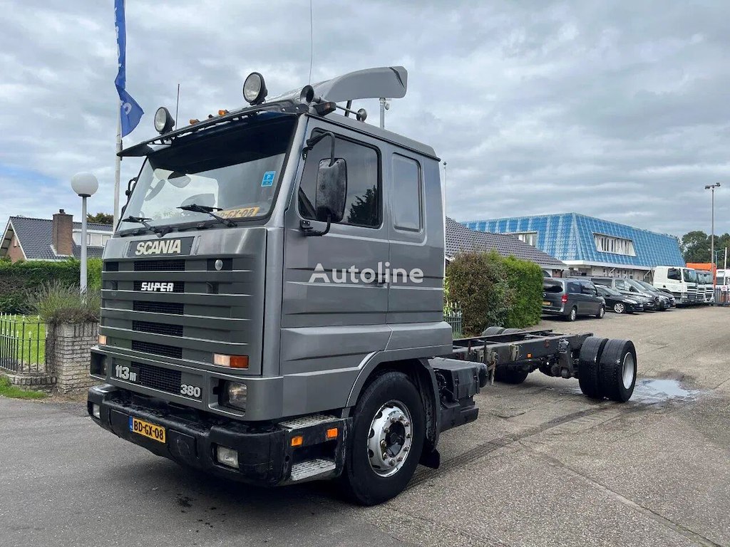 Scania R113-380 113 380 TOP STREAMLINE HOLLAND TRUCK MANUAL GEARBOX LOW kamion šasija