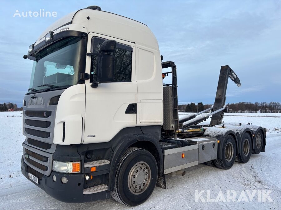 Prodaje se Scania R480 rol kiper sa kukom na aukciji