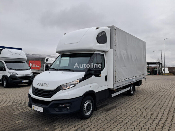 IVECO daily 35s18 3.0d 175cp cabina de dormit si prelata euro6 kamion s ceradom