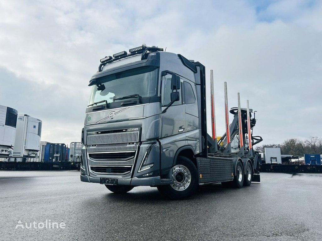 Volvo FH 650 6x4 Holztransporter mit Palfinger Epsilon Q150 Z96, I-Shi kamion za prevoz drva