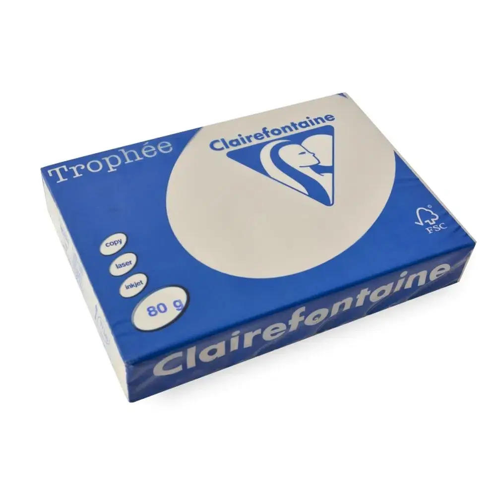 Clairefontaine Fotokopir papir A4, 500 komada, Siva