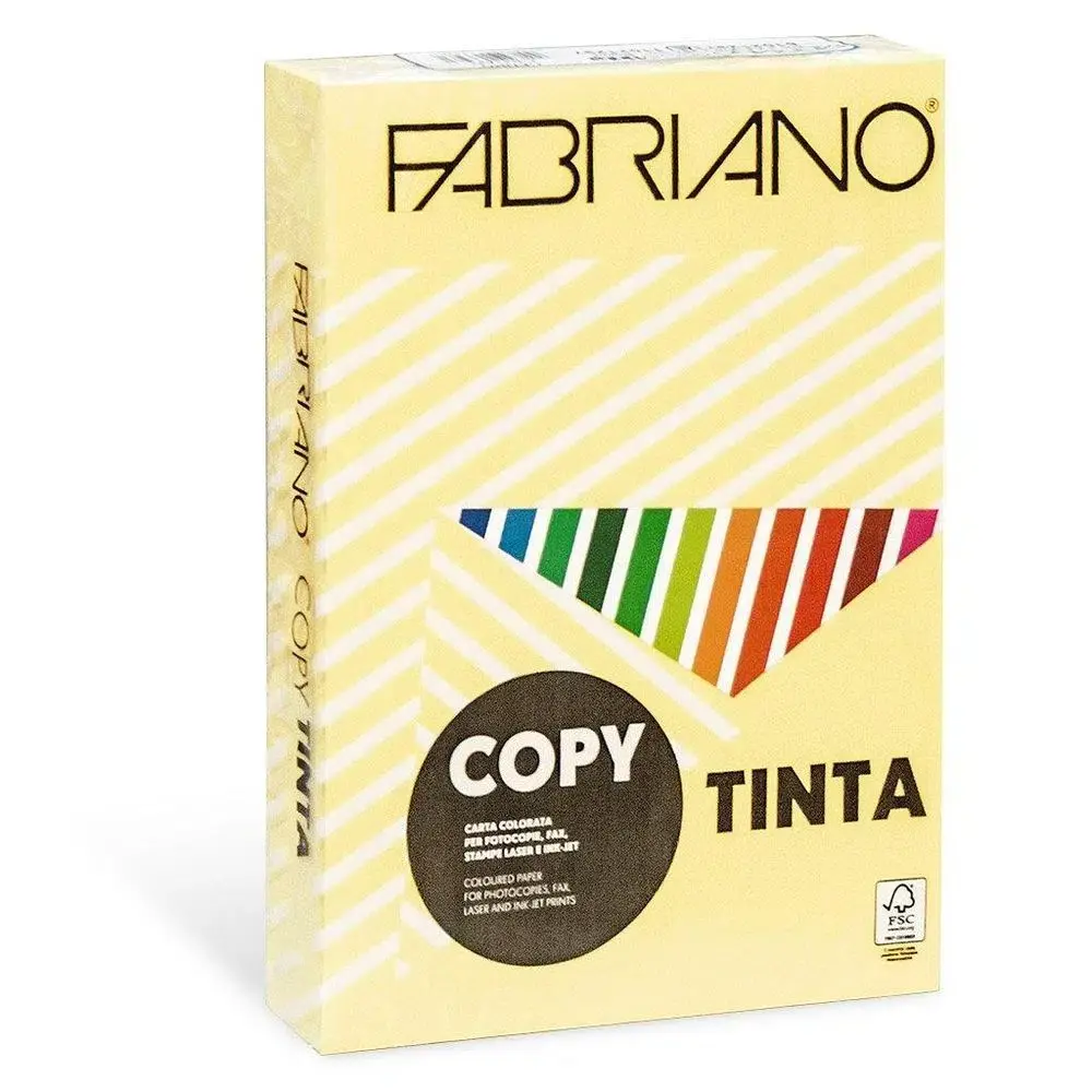 FABRIANO Fotokopir papir, u boji, Tinta, A4, 80 gr, P. Onice