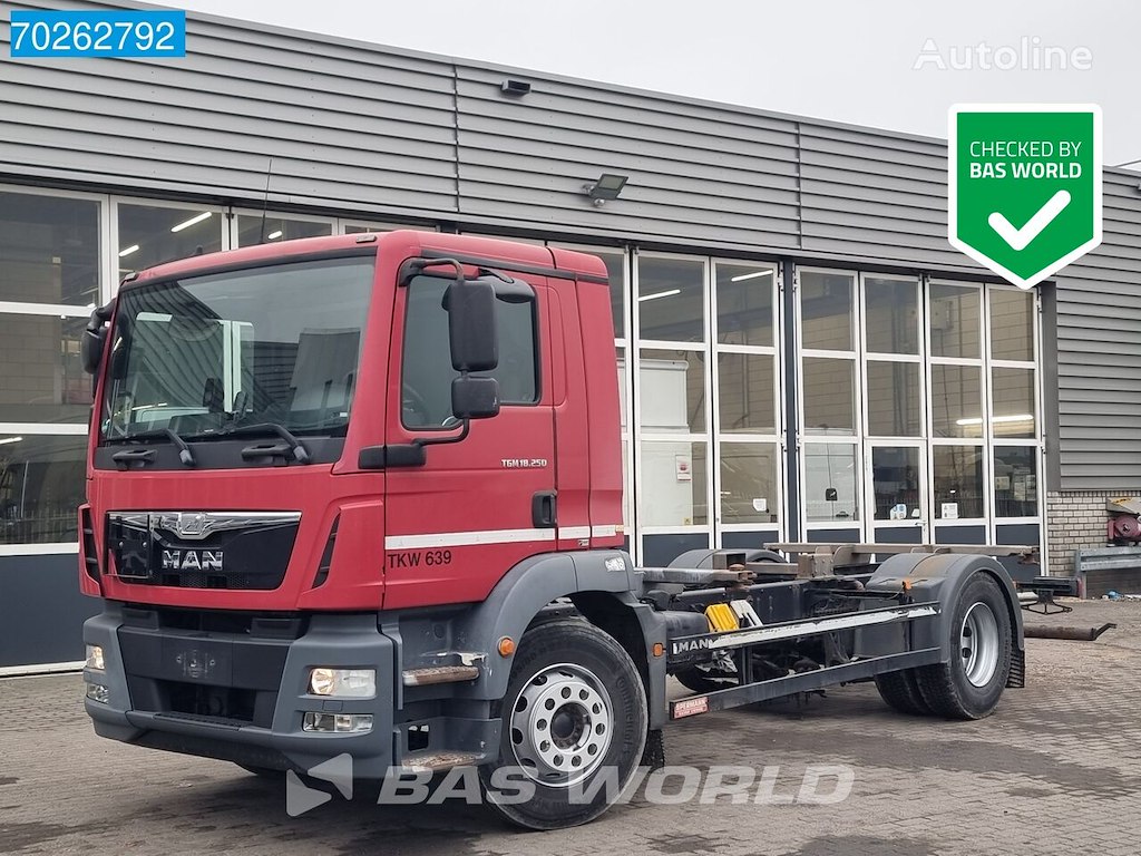 MAN TGM 18.250 4X2 ADR German Truck PTO Automatic Euro 6 vozilo za prevoz kontejnera