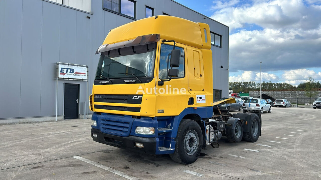 DAF 85 CF 380 Space Cab (EURO 3 / 6X2 / 8 TIRES) tegljač