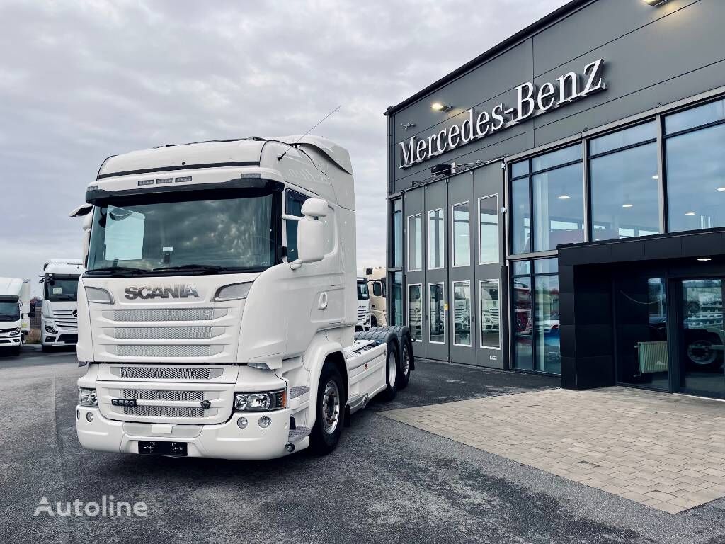 Scania R580 6x2 V8 FULL AIR, RETARDER, ALU, LEATHER. tegljač