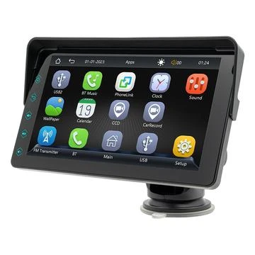 B5311 WIRELESS CARPLAY / ANDROID AUTO WITH CAR HOLDER, BLUETOOTH MP5 PLAYER - 7"