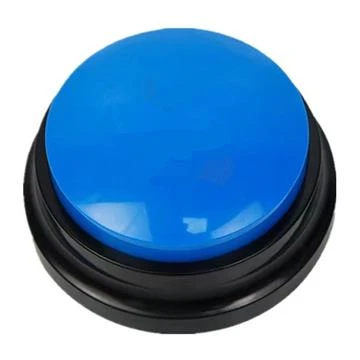 RECORD / COMMAND BUTTONS FOR DOG - BLUE