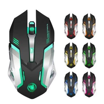 M10 WIRELESS GAMING MOUSE - 2400 DPI, RECHARGEABLE, 7-COLOR BACKLIGHT, ERGONOMIC DESIGN