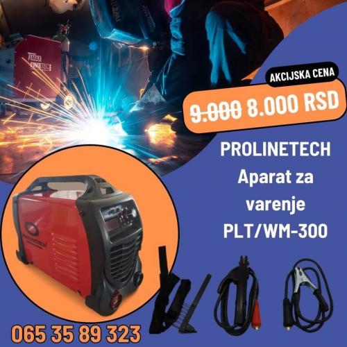 PROLINETECH Aparat za varenje PLT/WM-300
Subotica