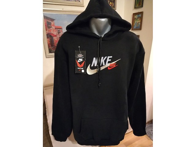 Novi muski duks sa kapuljacom Nike 2XL Debeli Zimski