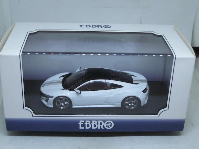 1:43 ebbro honda NSX 2013