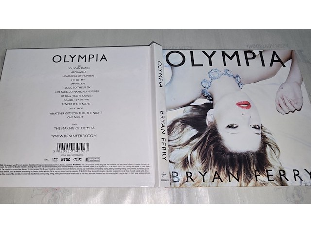 Bryan Ferry - Olympia CD+DVD , ORIGINAL