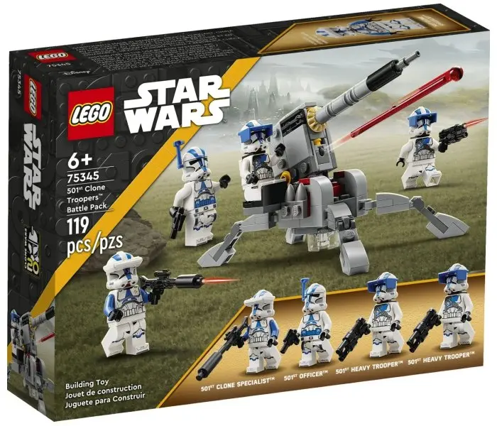 LEGO Star Wars Bojno pakovanje Klon Truperi 501. legije 75345