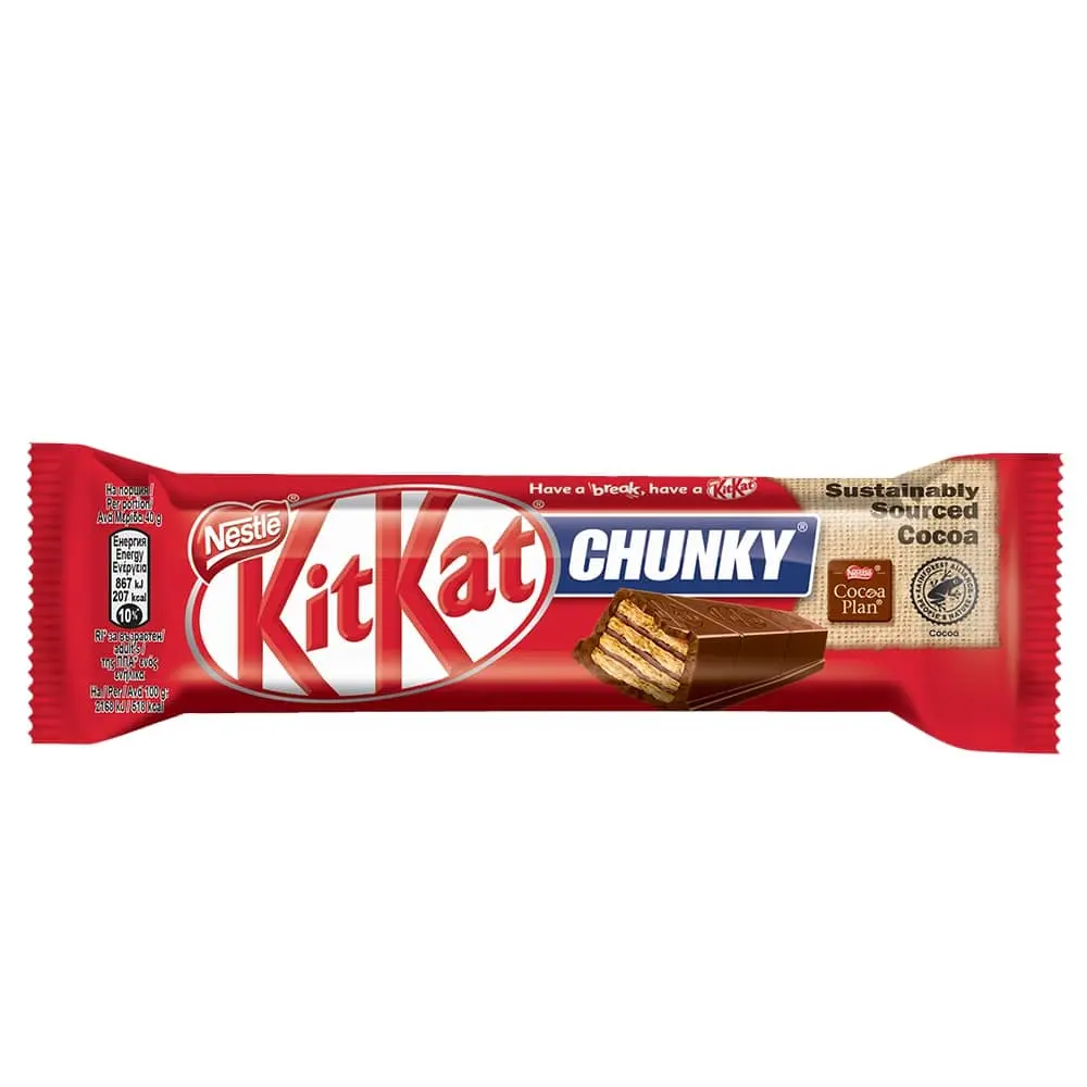 KITKAT CHUNKY Milk NCPcert 36x40g N1 HR