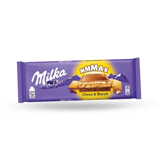 MILKA Čokolada Choco Biscuit, 300g