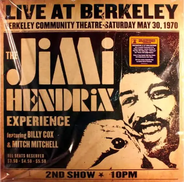 JIMI HENDRIX EXPERIENCE, THE - Live At Berkeley