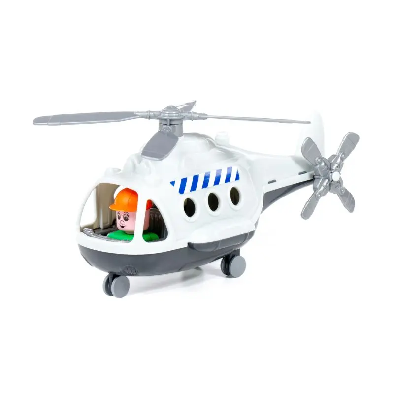 POLESIE Igračka Cargo helikopter Alpha, Beli