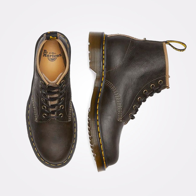 Dr Martens 101 Long Napped Suede Ankle Boots