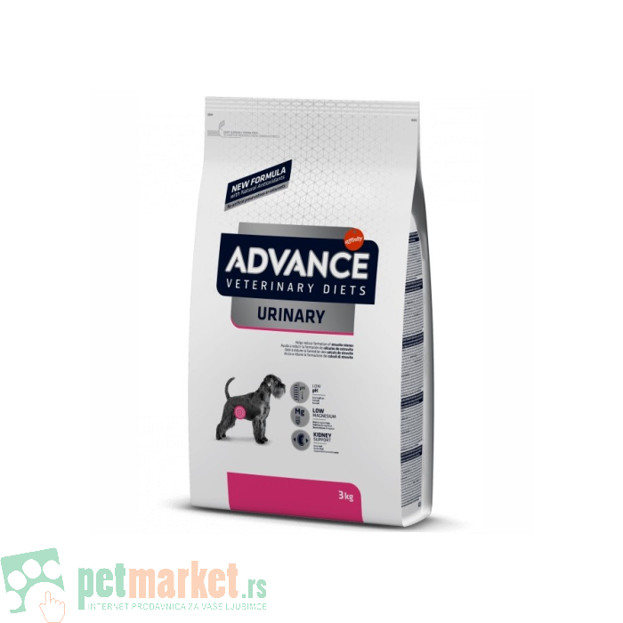 Advance Vet: Hrana za pse sa urinarnim problemima Urinary, 3 kg