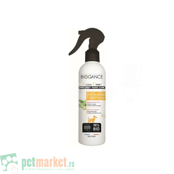 Biogance: Losion za suvo kupanje štenaca Puppy Clean, 250 ml