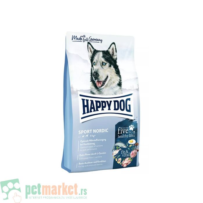 Happy Dog Fit&Vital: Visoko energetska hrana Sport Nordic