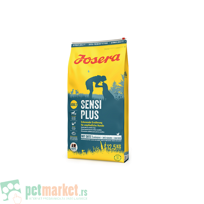 Josera: Hrana za osetljive pse Sensi Plus, 12.5 kg