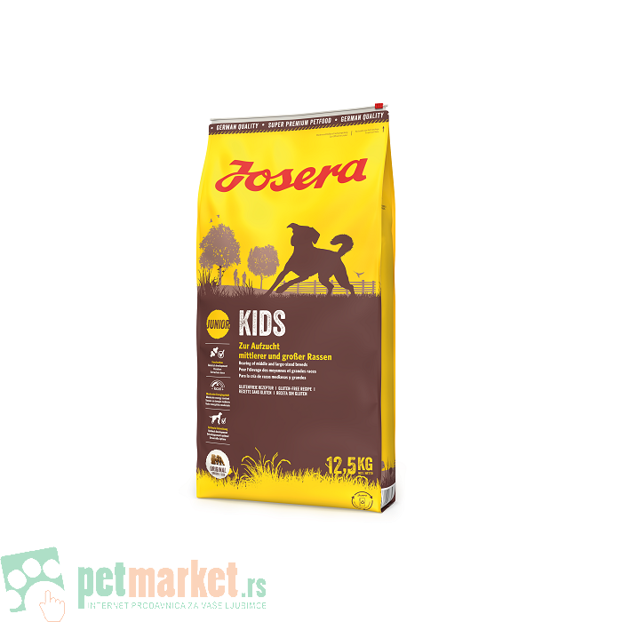 Josera: Hrana za štence Kids, 12.5 kg