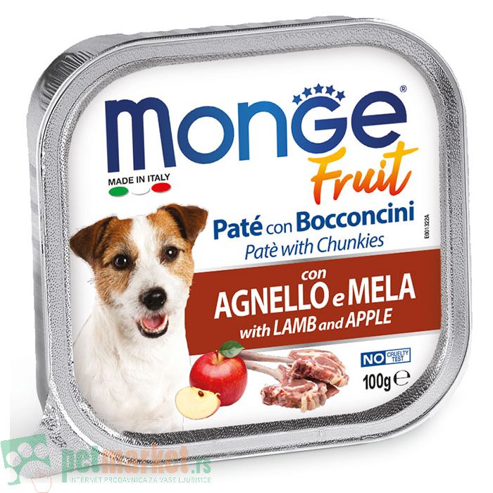 Monge: Pašteta za odrasle pse Fruit Adult, 100 gr