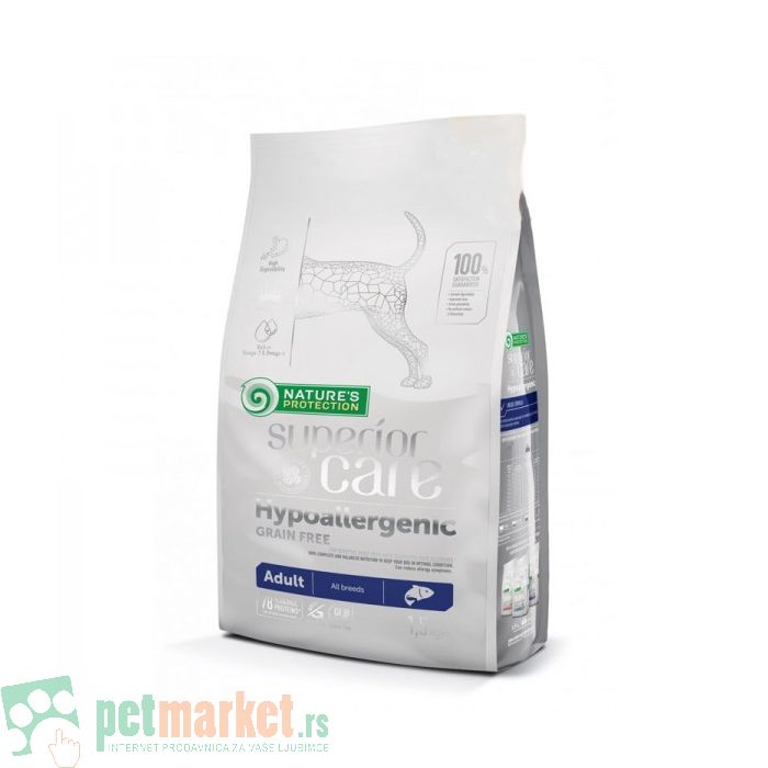 Nature's Protection Superior Care: Hypoallergenic All Breeds, Losos, Hrana za alergične pse