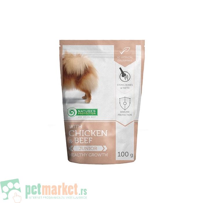 Nature’s Protection: Preliv za štence i juniore Mini Junior, 100 gr