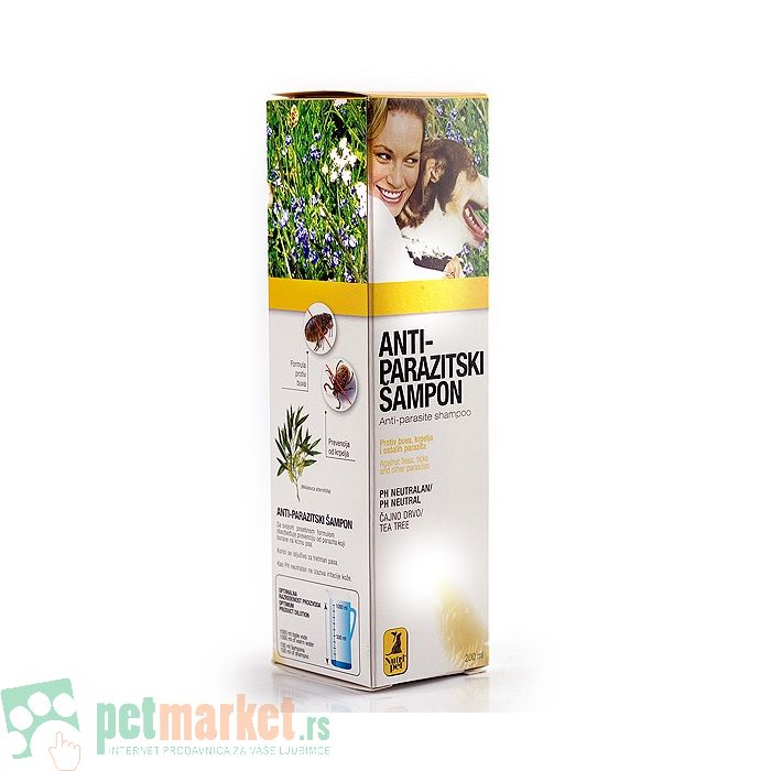 Nutripet: Anti-parazitski šampon, 200 ml
