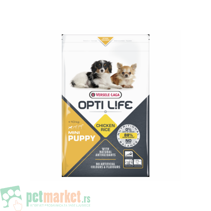 Opti Life: Hrana za štence malih rasa Mini Puppy