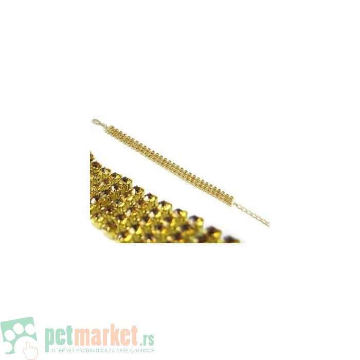 Pet Hardware: Dijamantska ogrlica Gracia Yellow