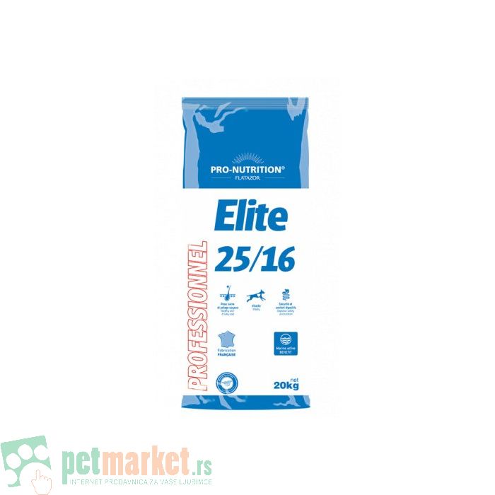 Pro Nutrition Elite: Hrana za pse Professional Adult 25/16, 20 kg