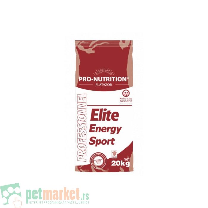 Pro Nutrition Elite: Hrana za pse Professional Adult Energy/Sport, 20 kg