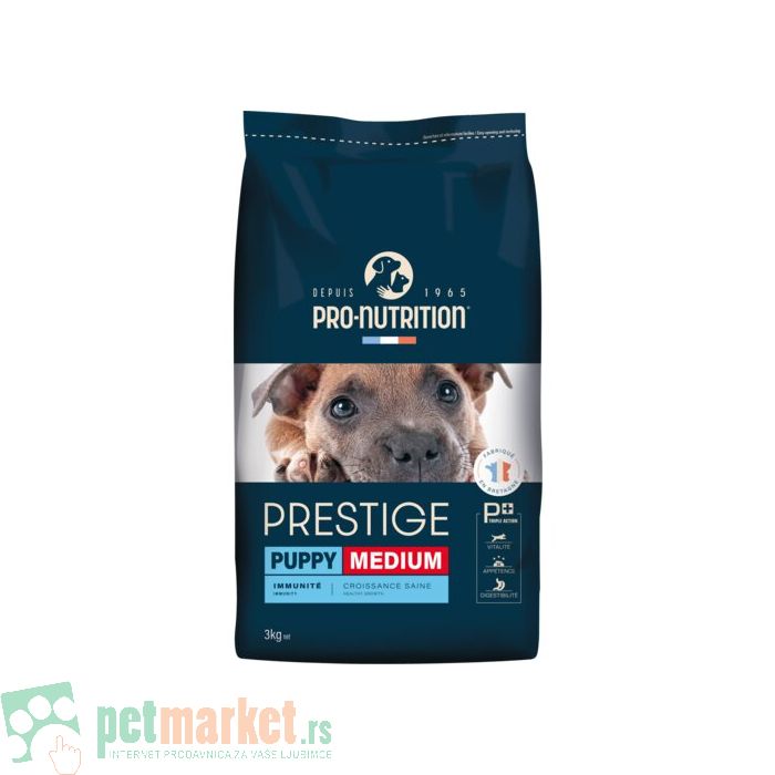 Pro Nutrition Prestige: Hrana za štence srednjih rasa Puppy Medium