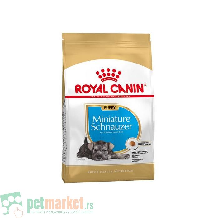 Royal Canin: Breed Nutrition Patuljasti Šnaucer Junior, 1.5 kg