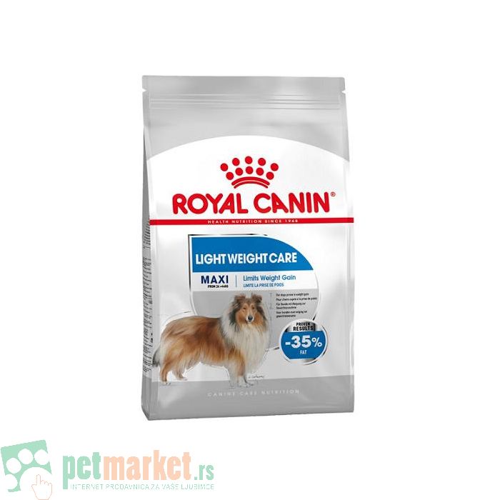 Royal Canin: Size Nutrition Maxi Light Weight Care, 3 kg