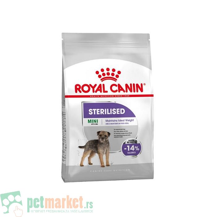 Royal Canin: Size Nutrition Mini Sterilised, 3 kg