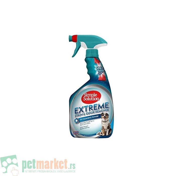 Simple Solution: Sredstvo za čišćenje Extreme Stain+Odour Remover Dog, 500 ml