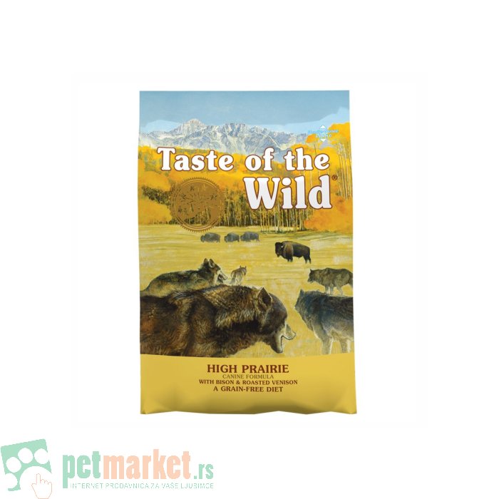 Taste of the Wild: Hrana za pse High Prairie, Srna i bizon