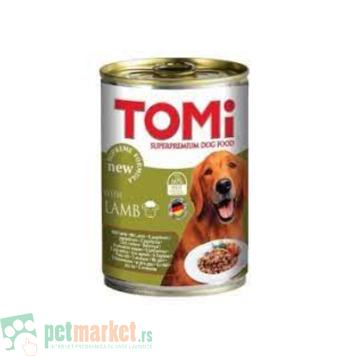 Tomi: Vlažna hrana za pse Adult, 24x400 gr