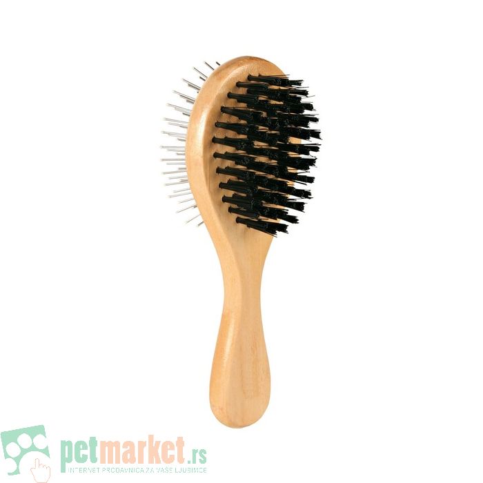 Trixie: Dvostrana ovalna četka Pin/Bristle Brush